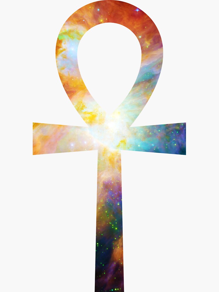 "Heart of Orion | Ankh" Sticker by SirDouglasFresh | Redbubble