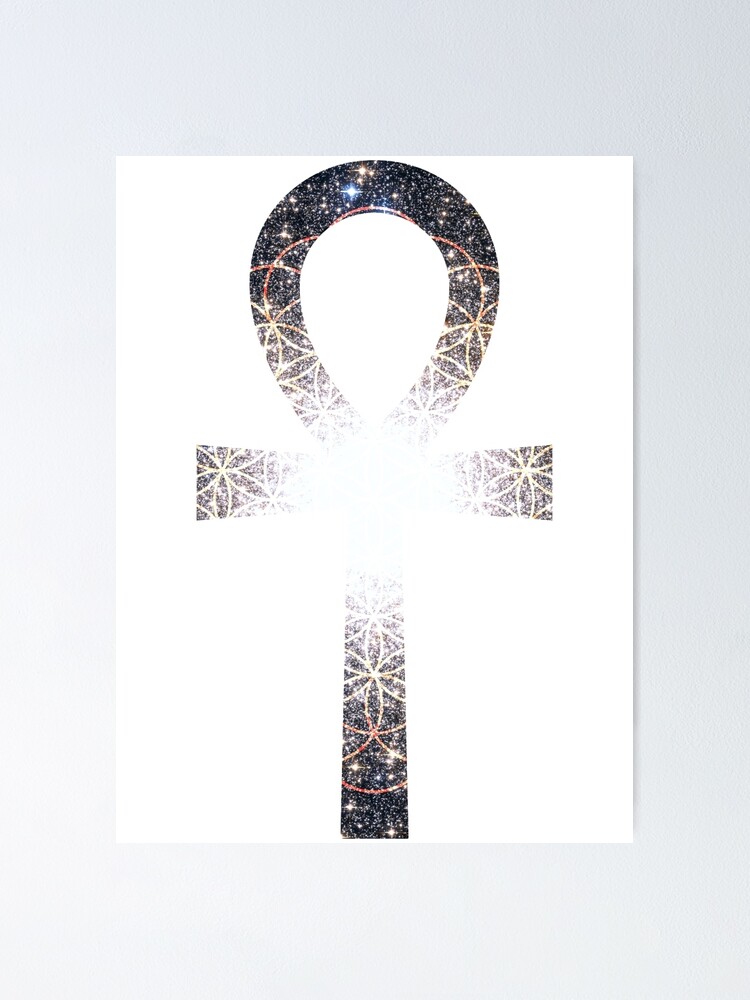 "Sacred Geometry Star Cluster | Ankh" Poster by SirDouglasFresh | Redbubble