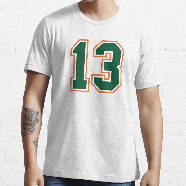 "13 Jersey Number Number Thirteen Straight From Miami" T-shirt for Sale ...