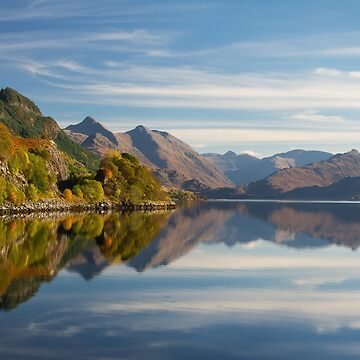 "Five Sisters in Autumn and Loch Duich Inverinate Scotland ...