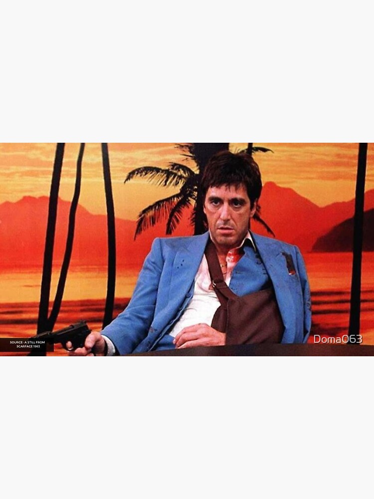 "Scarface" Sticker for Sale by Doma063 | Redbubble