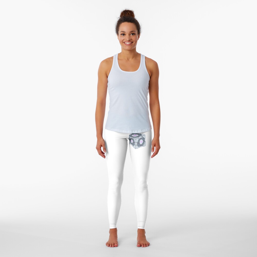 "Companion Cube Portal 2 Merch" Sticker for Sale by kiwikieron | Redbubble