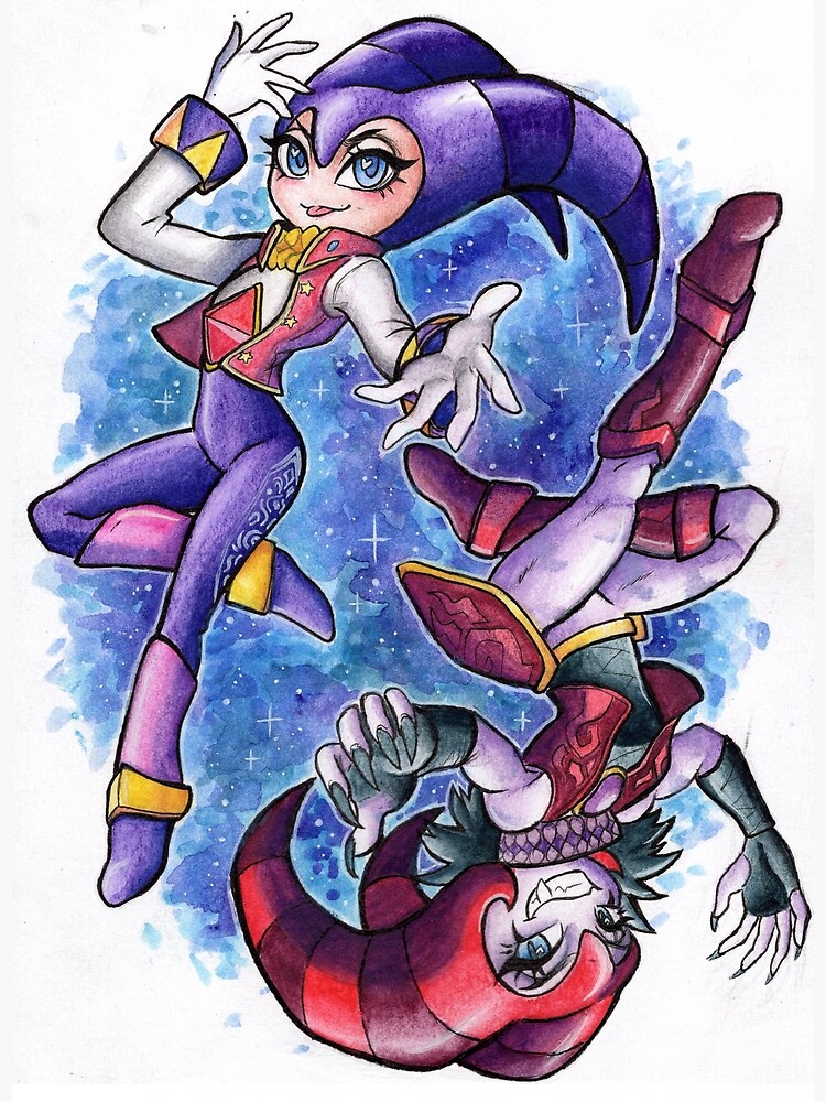 "NiGHTS & Reala" Poster for Sale by Vici0usPreci0us | Redbubble