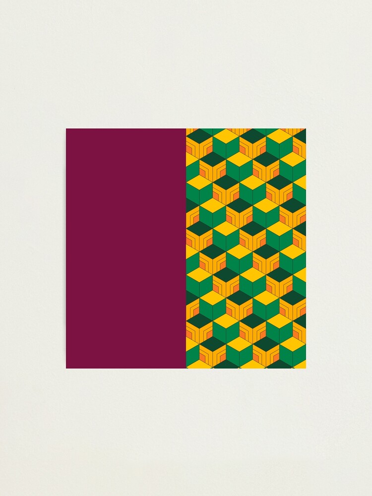 "Bishamon Kikkou Katamigawari - Japanese Traditional Pattern ...