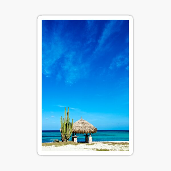 "Beach Hut" Sticker for Sale by dcdigital | Redbubble