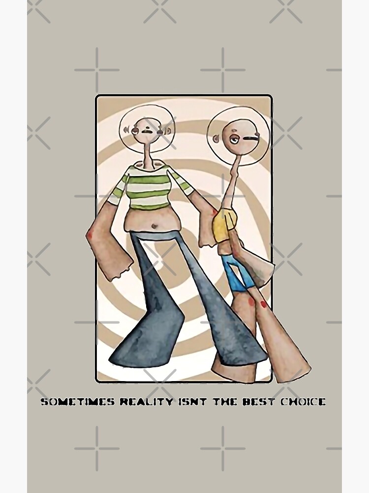 "Drew Phillips - "REALITY" Artwork Apparel " Art Print for Sale by ...