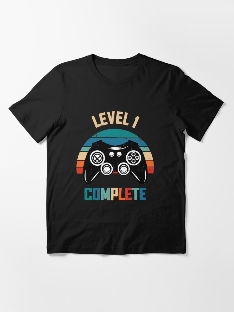 "Level 1 Complete Vintage" T-shirt by ClassyC | Redbubble | level 1 ...