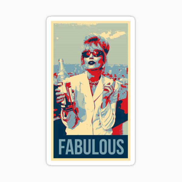 "Absolutely Fabulous Darling" Sticker for Sale by LifeQuotes | Redbubble