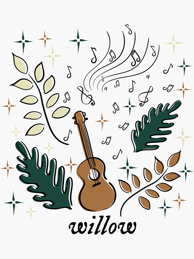 "evermore folklore willow" Sticker for Sale by TheLastMayDay | Redbubble