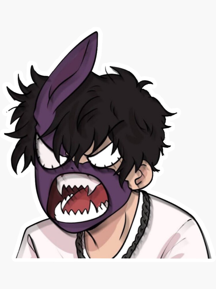 "Corpse husband fan art" Sticker by Wordoncloth | Redbubble