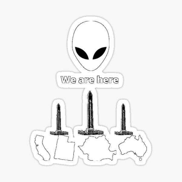"Aliens" Sticker for Sale by Memeloaded | Redbubble