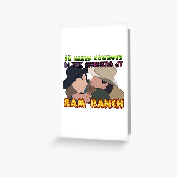 "Ram Ranch Brokeback Mountain" Greeting Card for Sale by ...