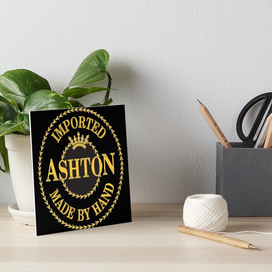 "ashton Cigar Logo" Art Board Print for Sale by anaghoni | Redbubble
