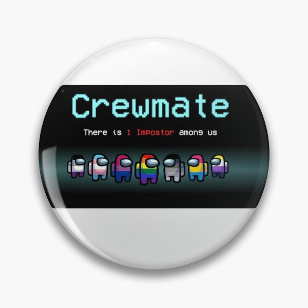 "Among Us LGBT Pride Flags As Characters" Pin for Sale by ...