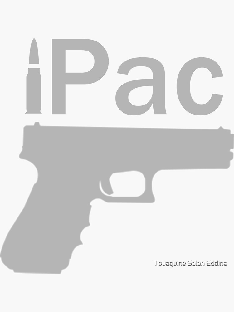 "iPac Concealed Carry Gun" Sticker for Sale by dinogx | Redbubble