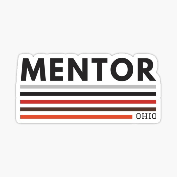 "Mentor Ohio" Sticker for Sale by Taumaturgo | Redbubble