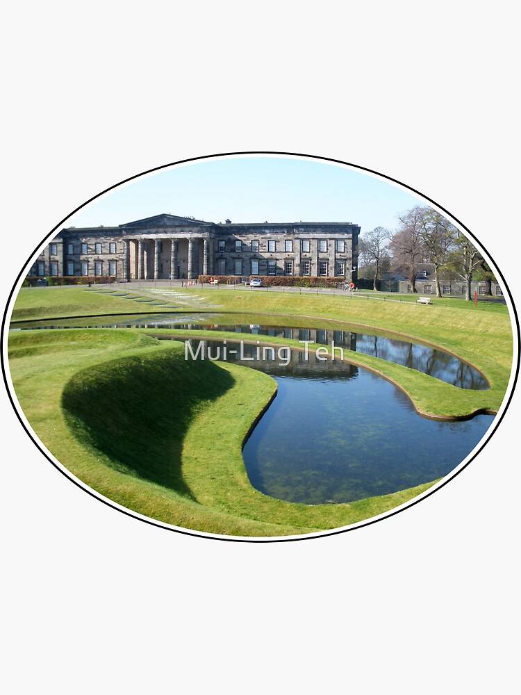 "Yin Yang Landform" Sticker by m48teh | Redbubble