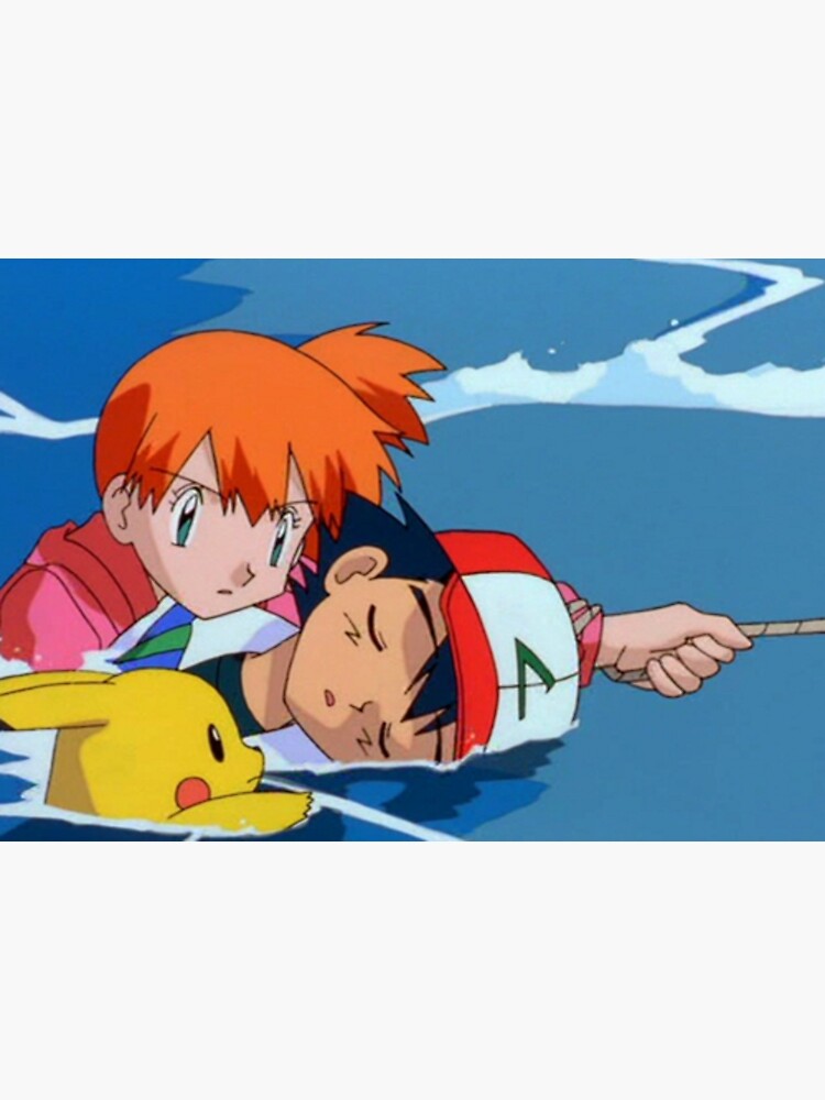 "Pokeshipping " Sticker by pikachufan1336 | Redbubble