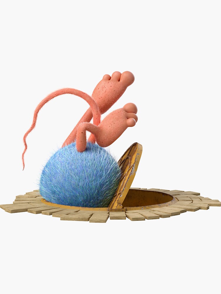 "Rattic - The Manhole." Sticker by Rattic | Redbubble