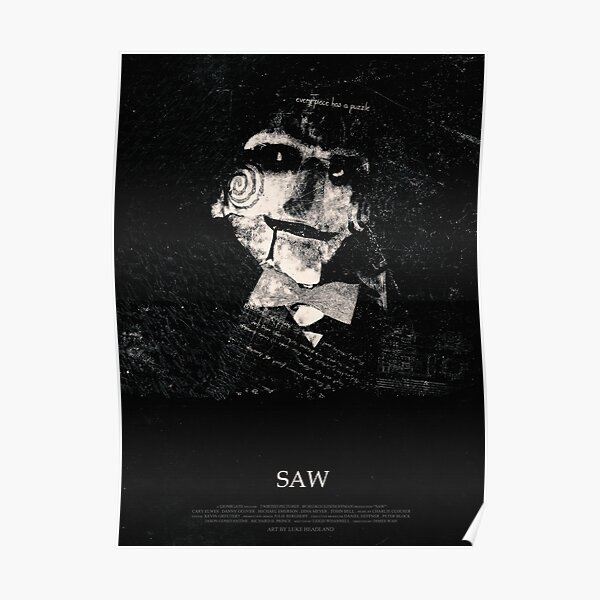 "Saw 2004 Poster" Poster by Lukeh01 | Redbubble