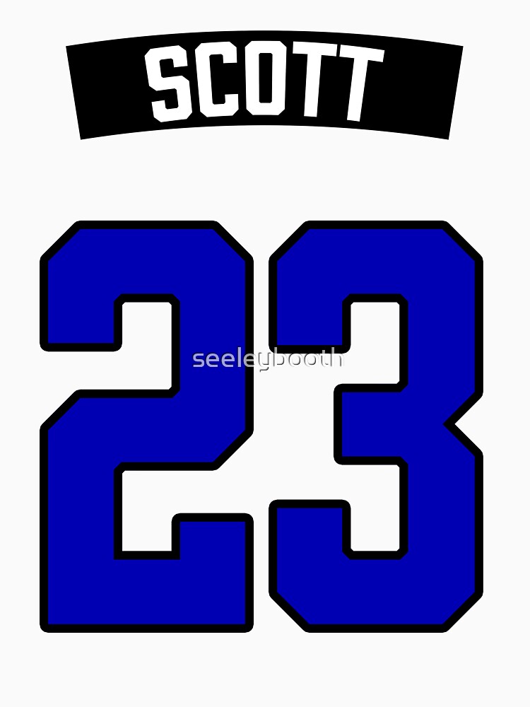 "Nathan Scott 23 Jersey" T-shirt by seeleybooth | Redbubble