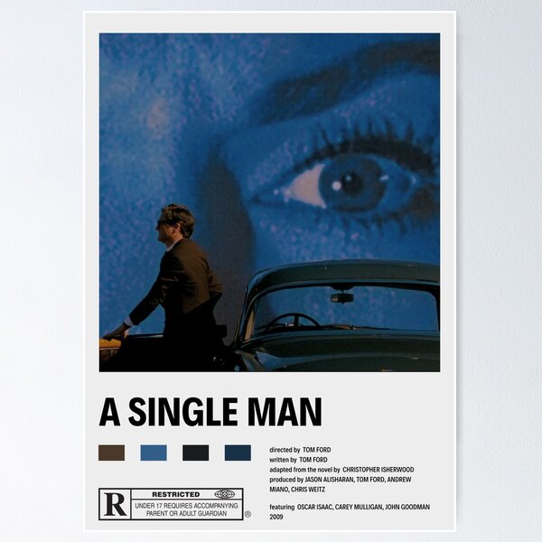 "a single man" Poster for Sale by xxiliiyx | Redbubble