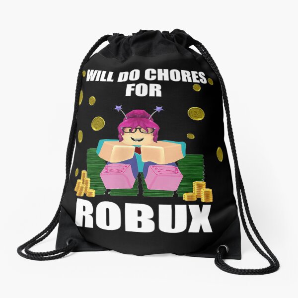 Robux Drawstring Bags | Redbubble