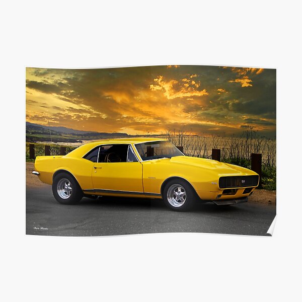 "1967 Chevrolet Camaro SS350" Poster for Sale by DaveKoontz | Redbubble