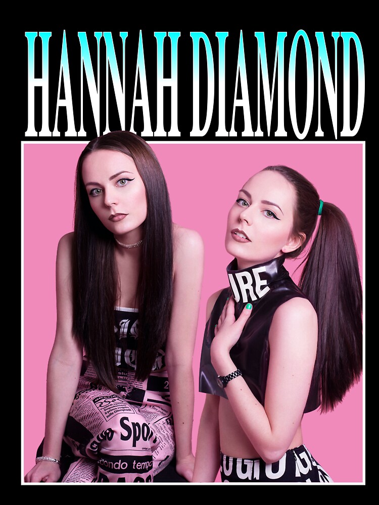 "Hannah Diamond Classic Vintage Retro Style" T-shirt for Sale by ...