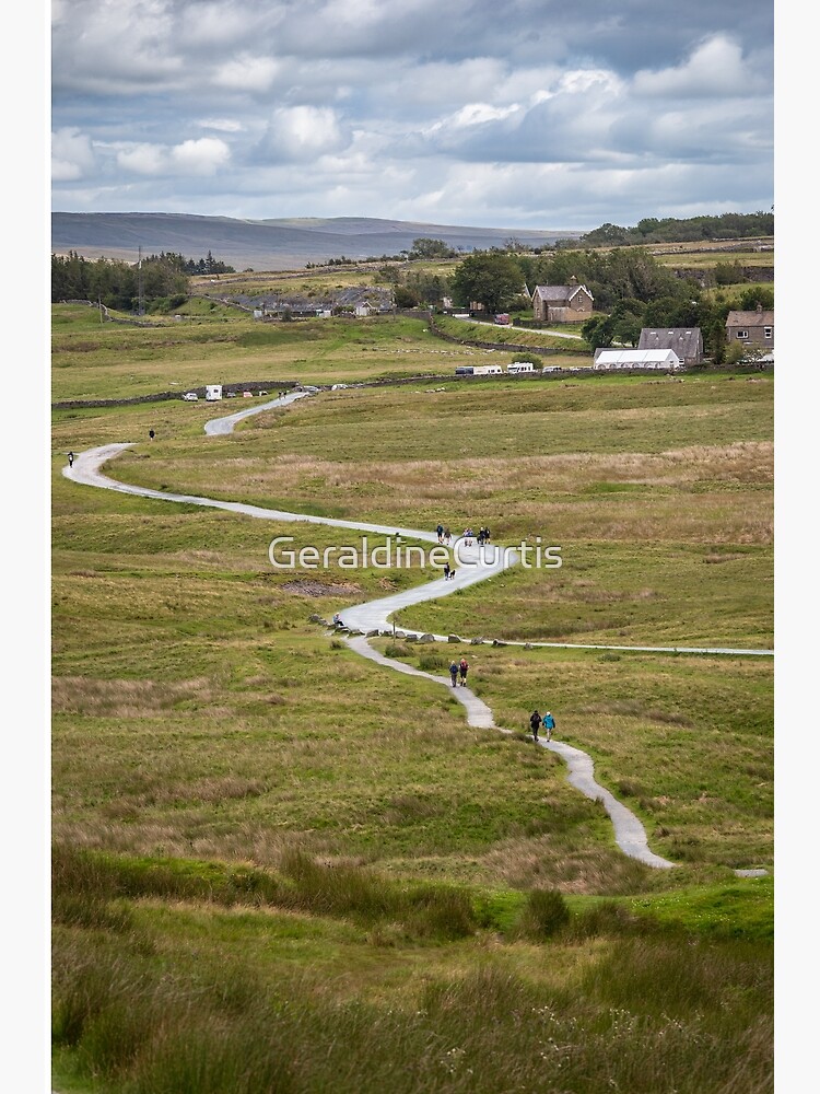 "Path At The Ribblehead Viaduct, Yorkshire" Poster for Sale by ...