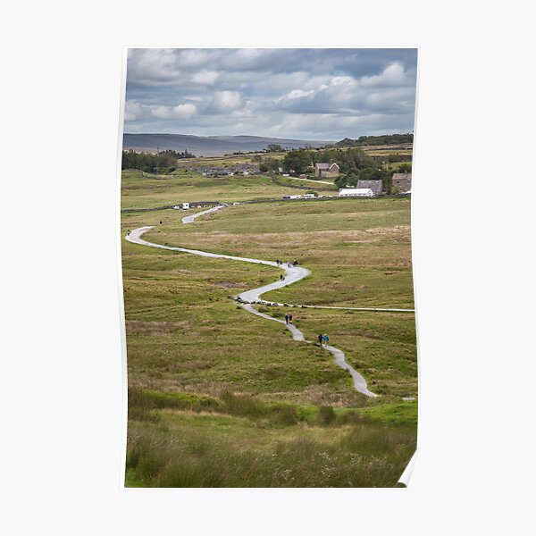"Path At The Ribblehead Viaduct, Yorkshire" Poster for Sale by ...