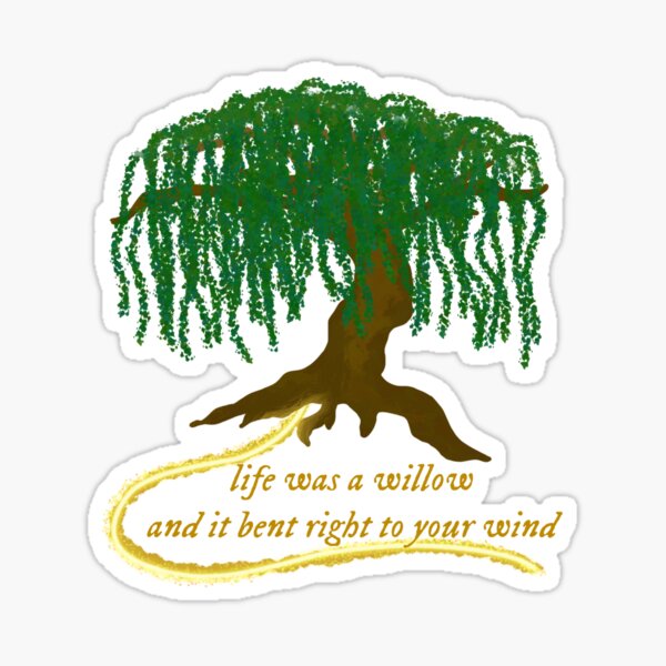 "willow tree taylor swift" Sticker for Sale by aaronaguila17 | Redbubble