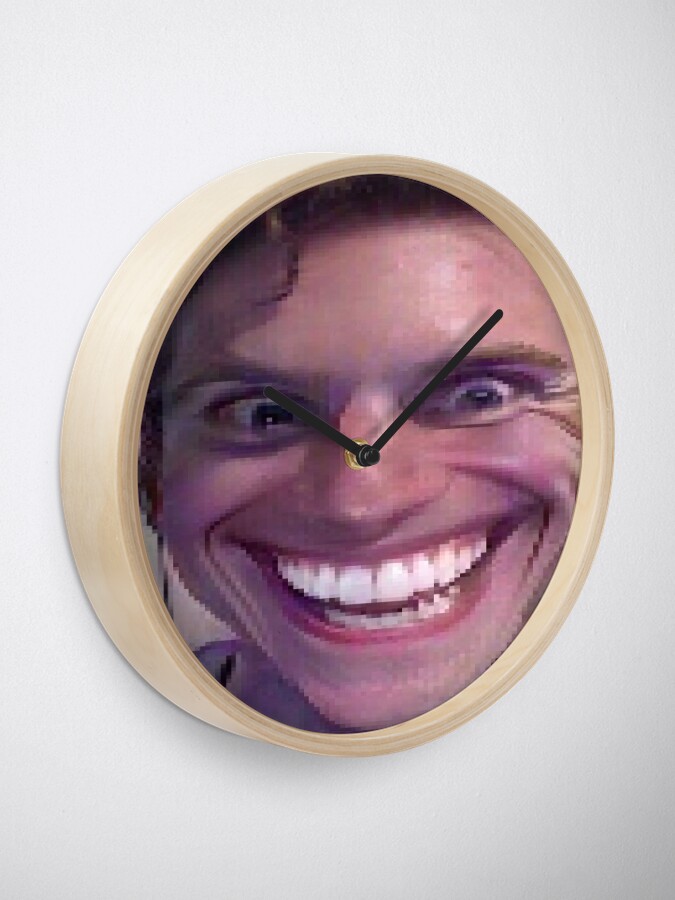 "when the imposter is sus" Clock by therealjeff | Redbubble