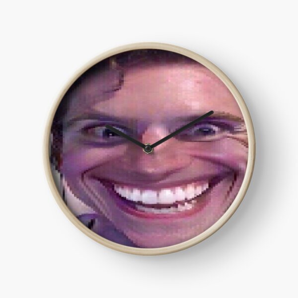 "when the imposter is sus" Clock by therealjeff | Redbubble