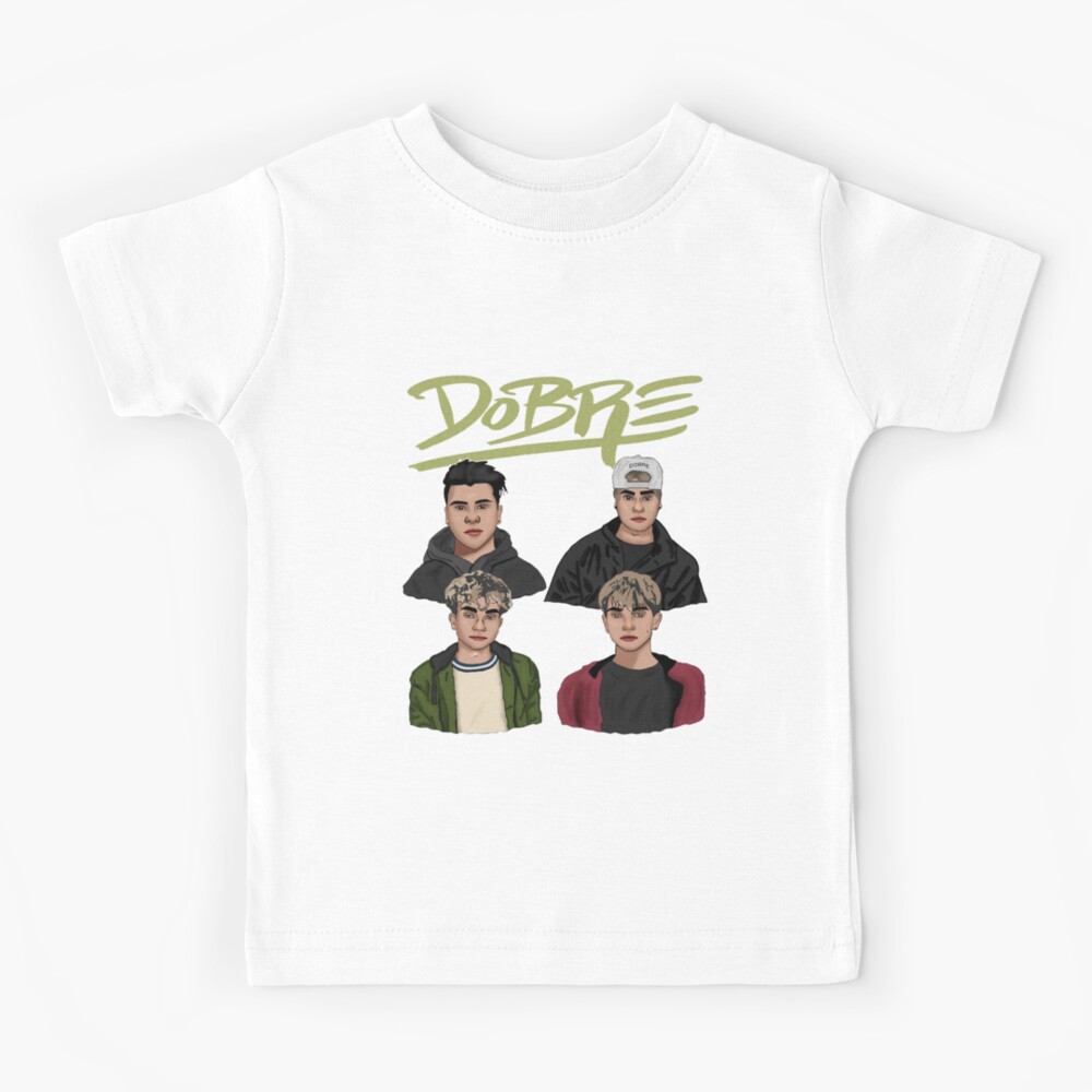 "Dobre Brother Twins Merch" Kids T-Shirt for Sale by DobreFanart ...