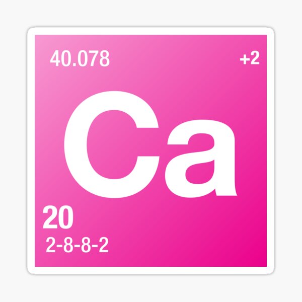 "Element Calcium" Sticker for Sale by Defstar | Redbubble