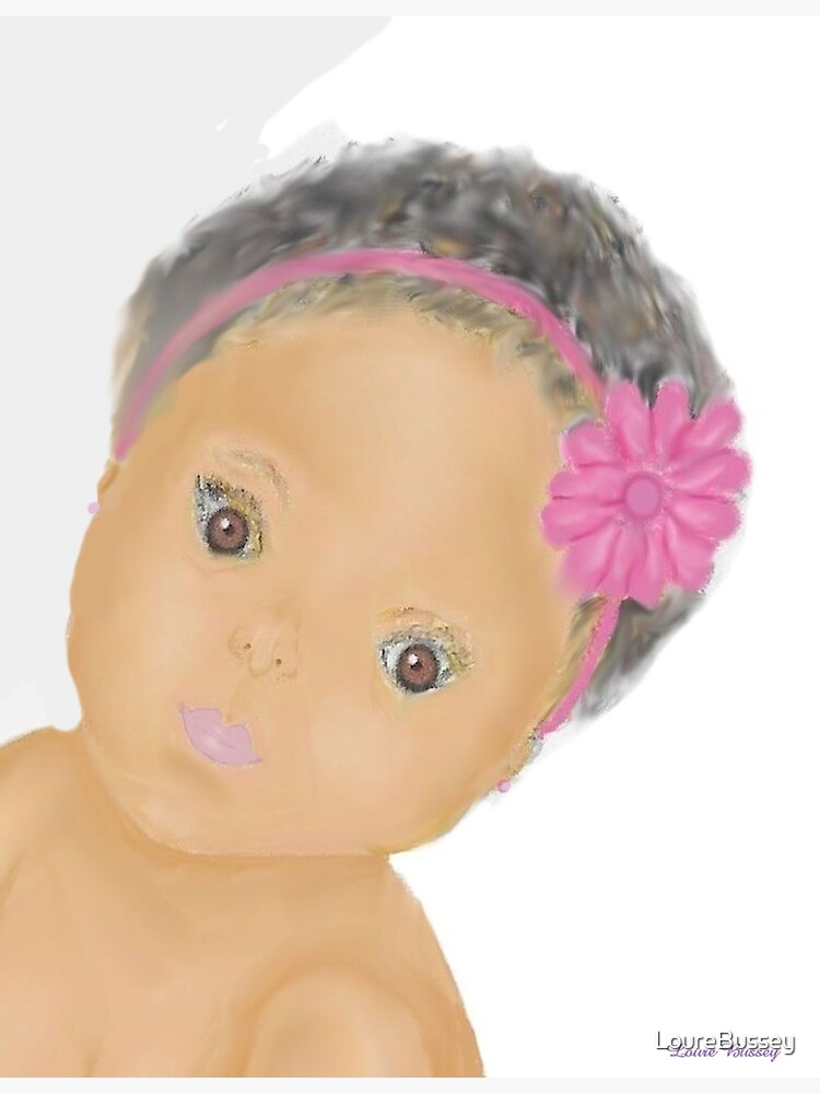 "Baby Face By Loure Bussey" Sticker for Sale by LoureBussey | Redbubble