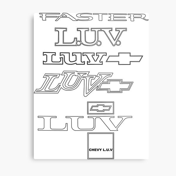 Chevy Emblem Metal Prints | Redbubble