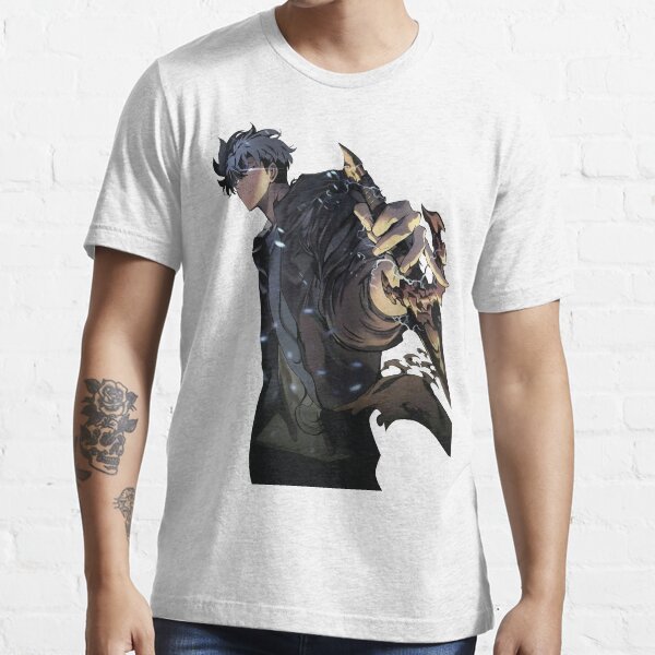 "Solo leveling jin woo manga anime cool design for gift" T-shirt for ...