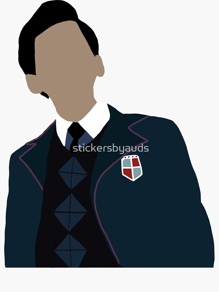 "Number Five (tua)" Sticker for Sale by stickersbyauds | Redbubble