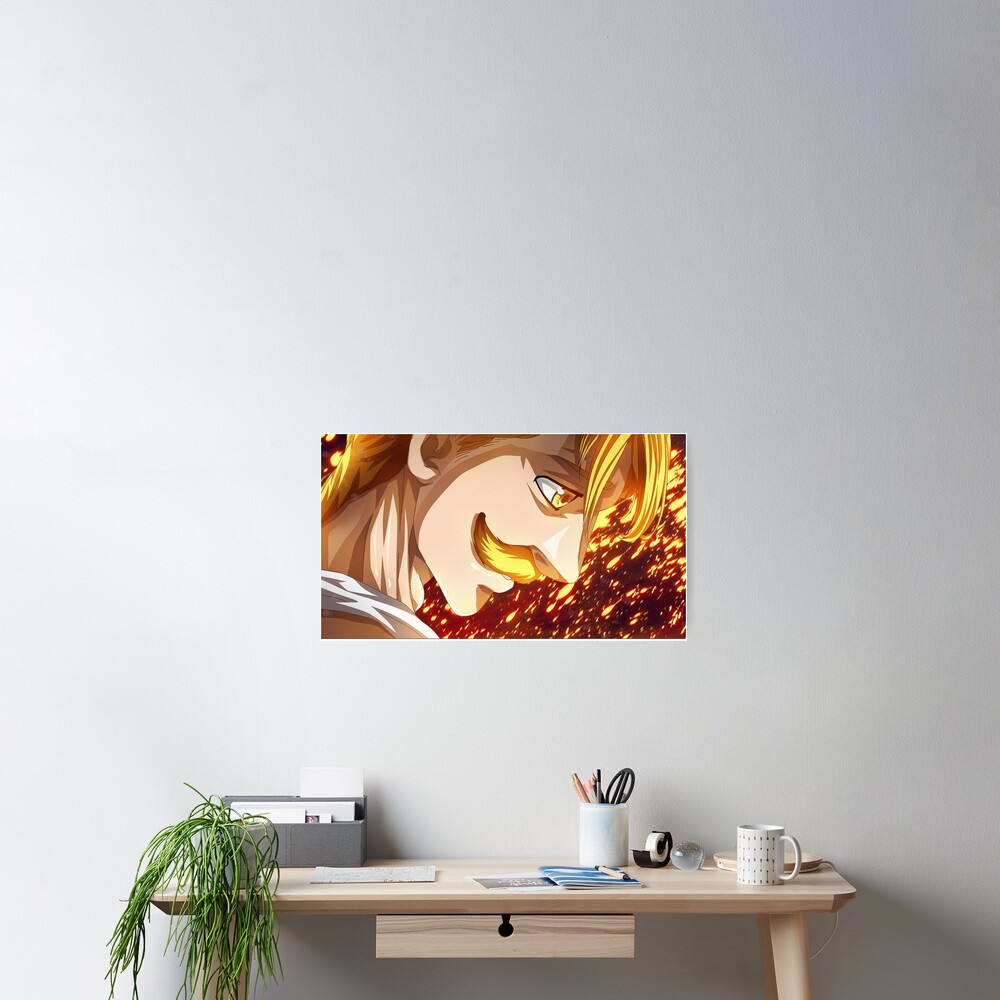 "Escanor Nanatsu no Taizai" Poster for Sale by StyleProduct | Redbubble