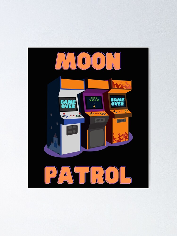 "Moon patrol, Retro, moon, space, arcade, moonpatrol, gaming, rocket ...