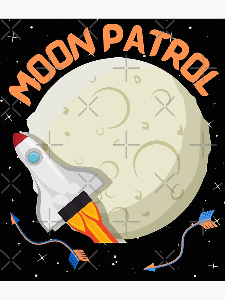 "Moonpatrol, Moon patrol, Retro, moon, space, arcade, moonpatrol ...
