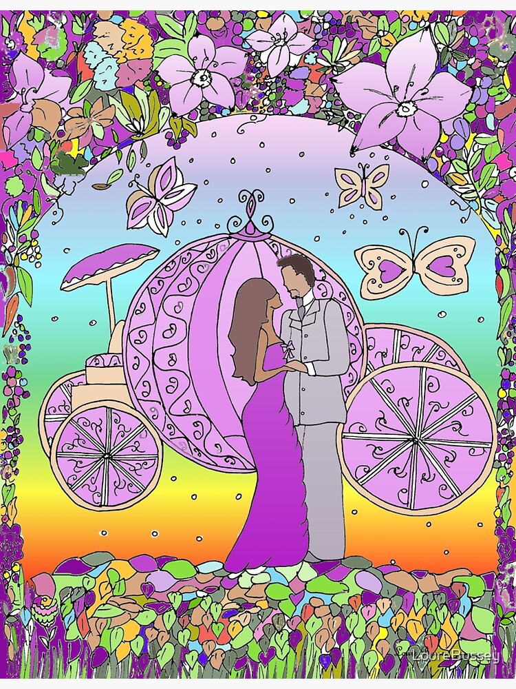 "Fairy Tale Love by Loure Bussey" Sticker for Sale by LoureBussey ...