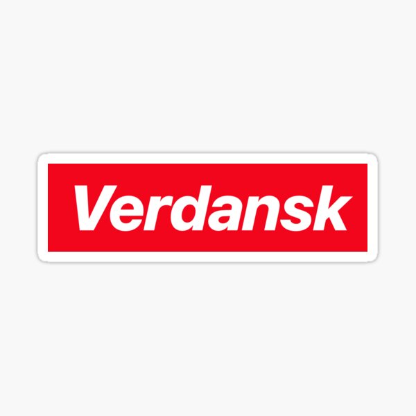 "Verdansk" Sticker for Sale by CyberCubed | Redbubble