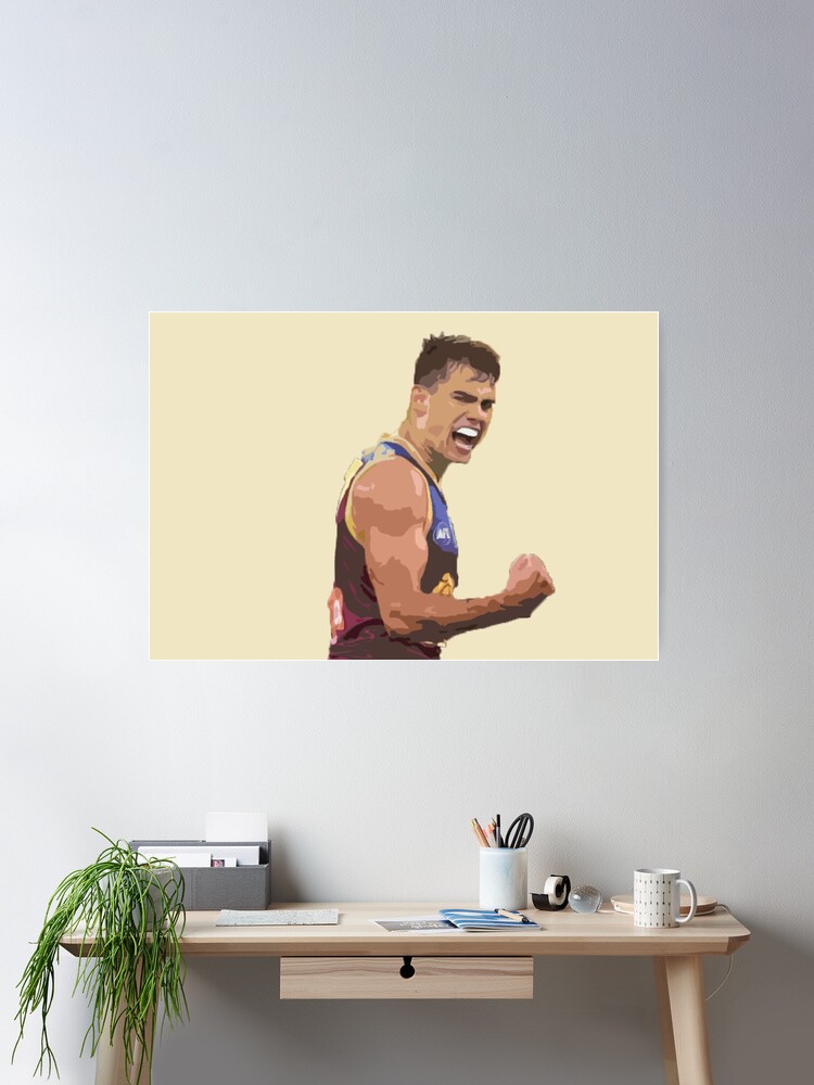 "Brandon Starcevich - Brisbane Lions AFL" Poster by TheLucasStory ...