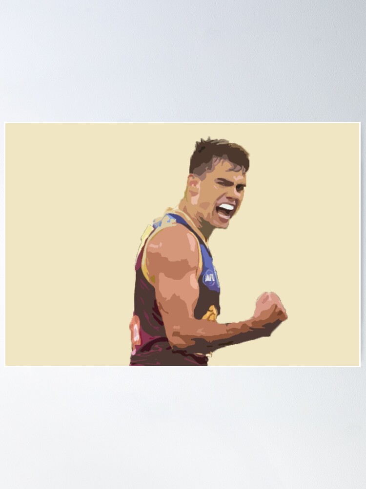 "Brandon Starcevich - Brisbane Lions AFL" Poster by TheLucasStory ...