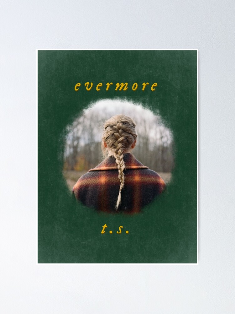 "Evermore Album Cover Design" Poster by ellenkade | Redbubble