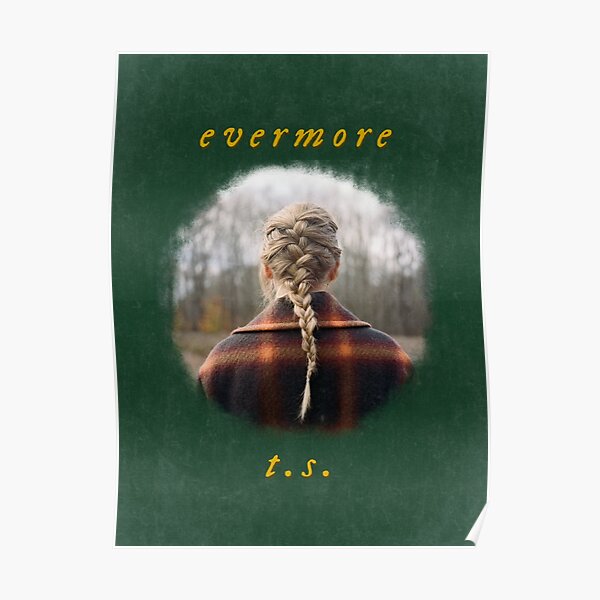 "Evermore Album Cover Design" Poster by ellenkade | Redbubble