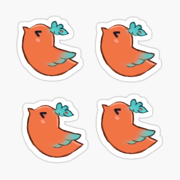 "Kiara Mascot bundle" Sticker for Sale by Wechselgeld | Redbubble